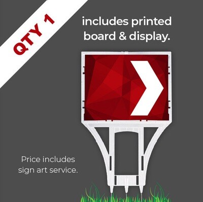 Directional event signs