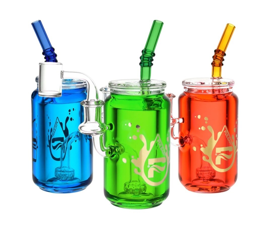 Pulsar Glycerin Soda Can Water Pipe/Oil Rig