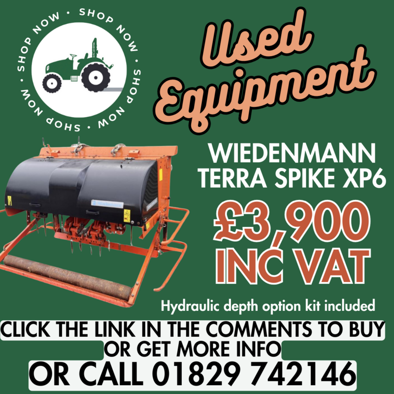 Used Wiedenmann Terra Spike 6