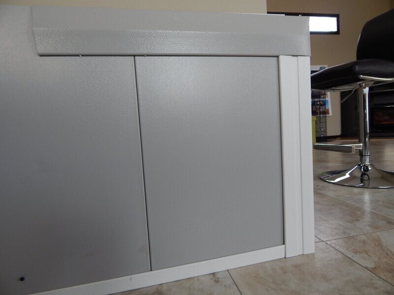 Rapid Wall Mobile Home Vinyl Skirting Top front rail