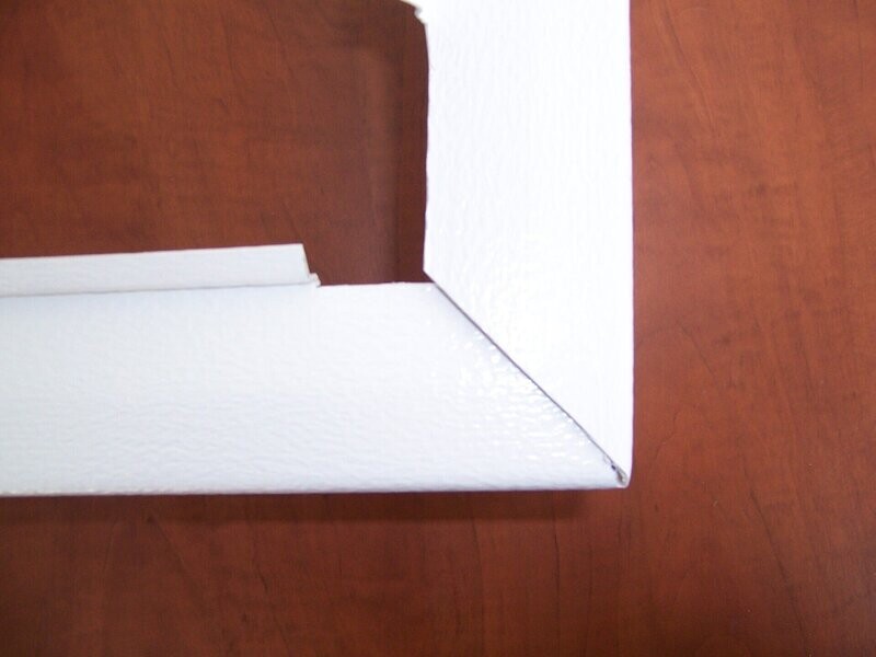 Rapid Wall Mobile Home Vinyl Skirting Top front rail