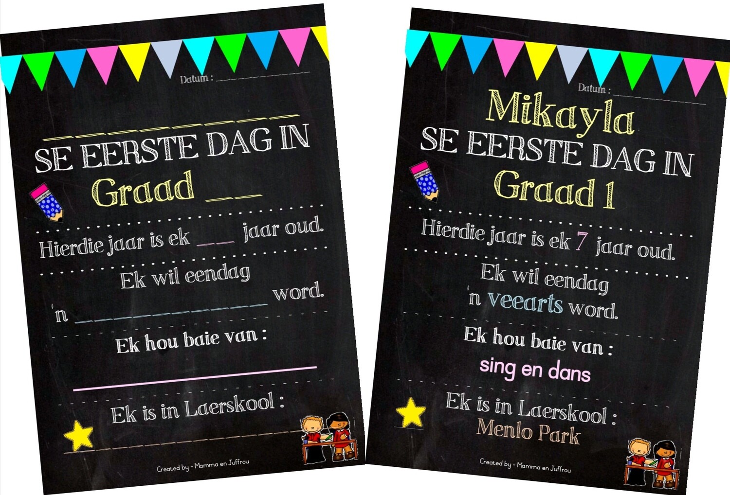 Eerste Dag By Nuwe Graad