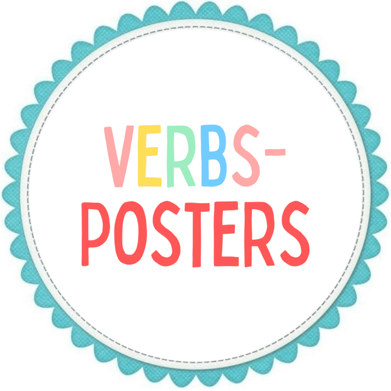 Verb posters
