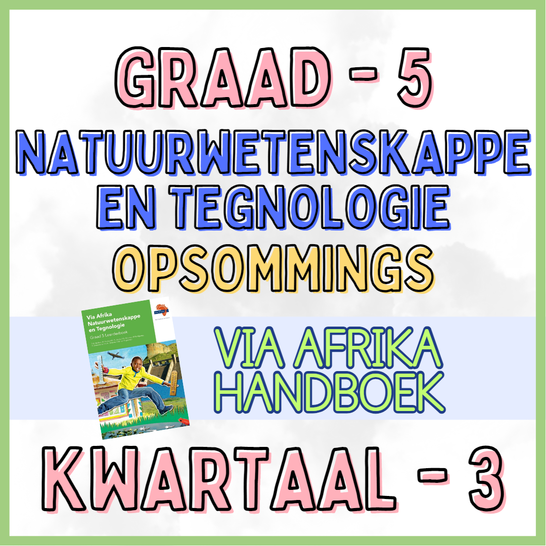 Graad 5 NW KW3 (VIA Afrika)