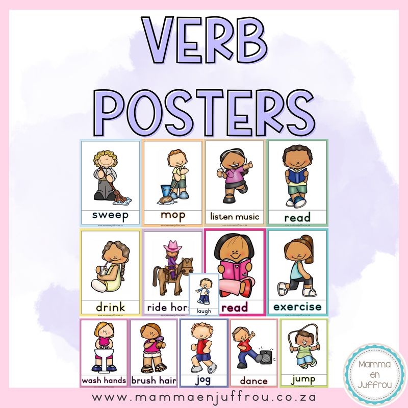 Verb posters 2