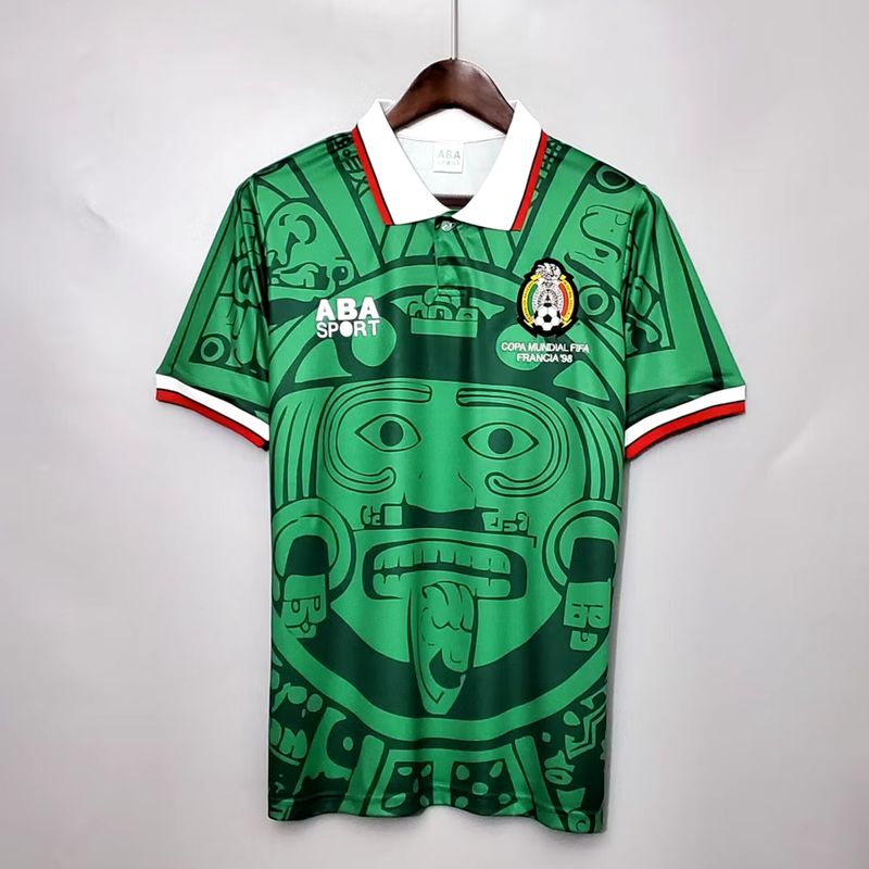 Jersey México Calendario Azteca Mundial '98