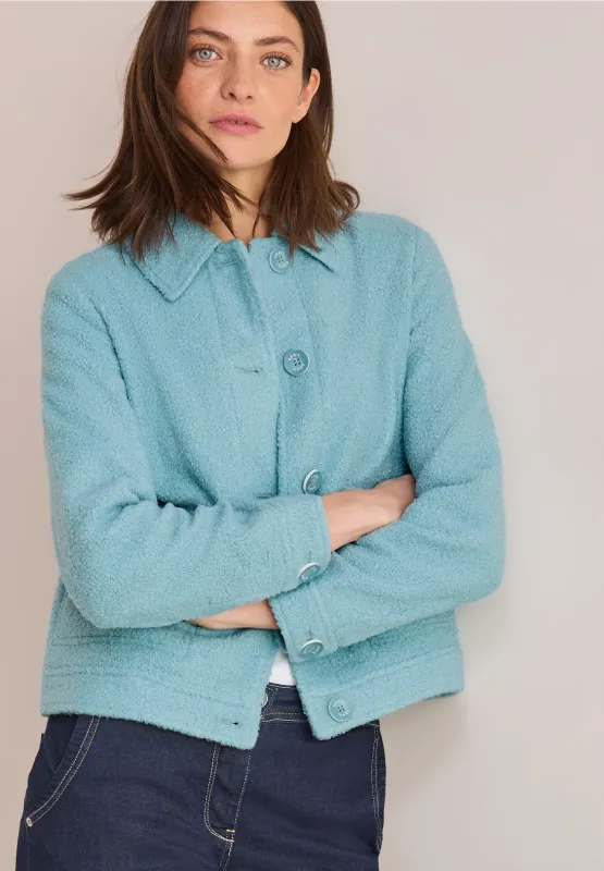 Cecil Curly Fake Wool Jacket