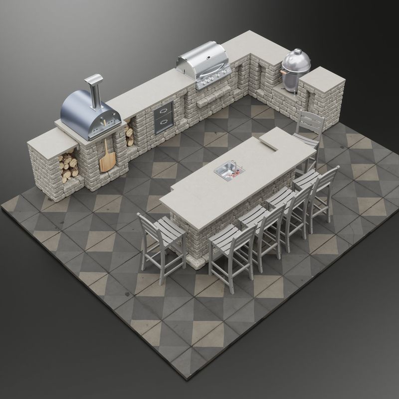 Complete Ready to Assemble DIY Outdoor Kitchen Kits