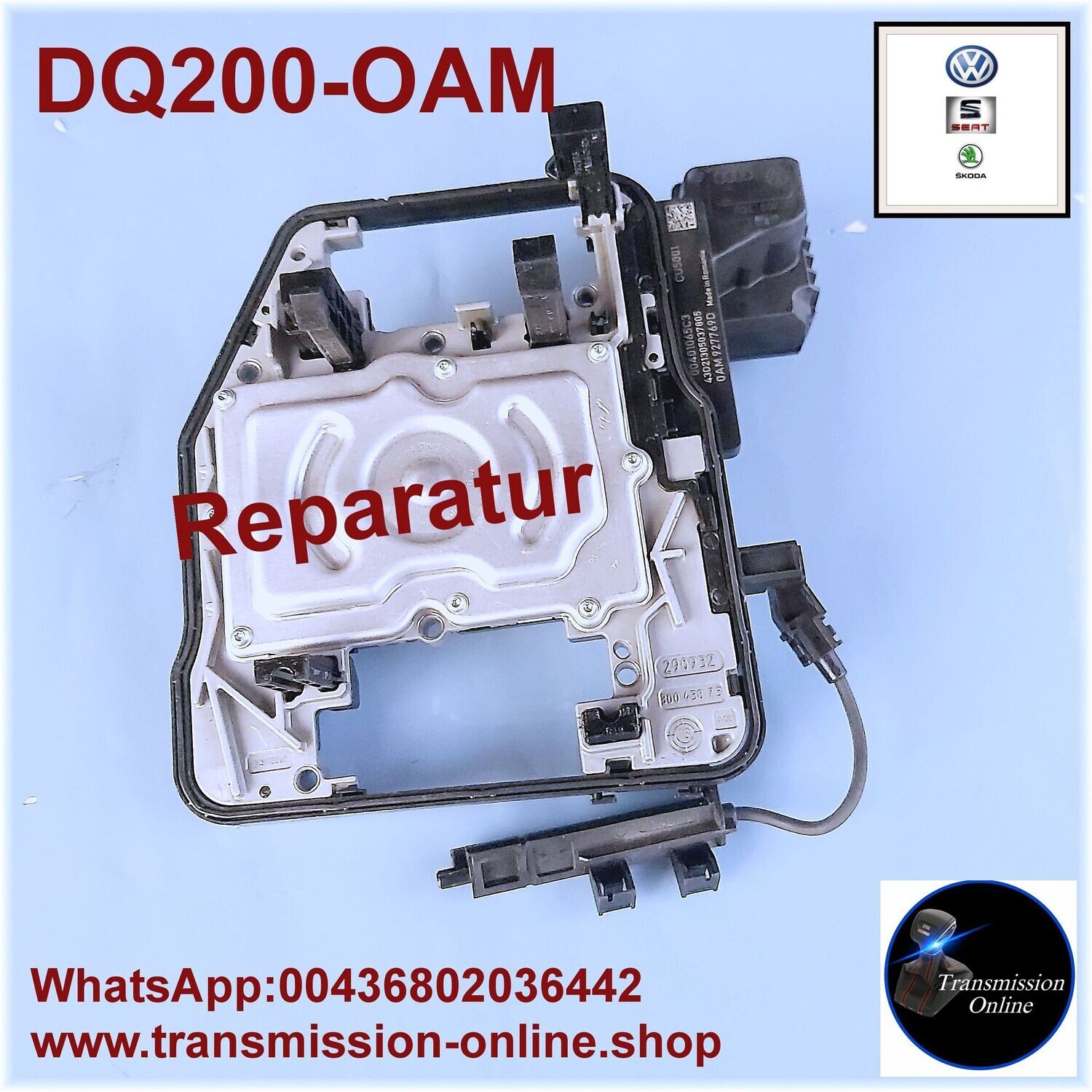 Steuergerät Reparatur Mechatronik DQ200-OAM 7 Gang DSG Gtreiebe VW ...