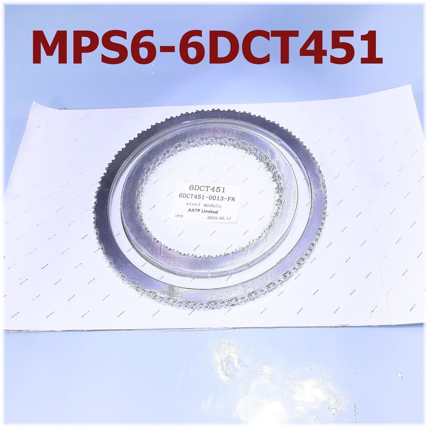 Stahllamellensatz Kupplung 6DCT451 MPS6 Ford Powershift Getriebe DSG ...