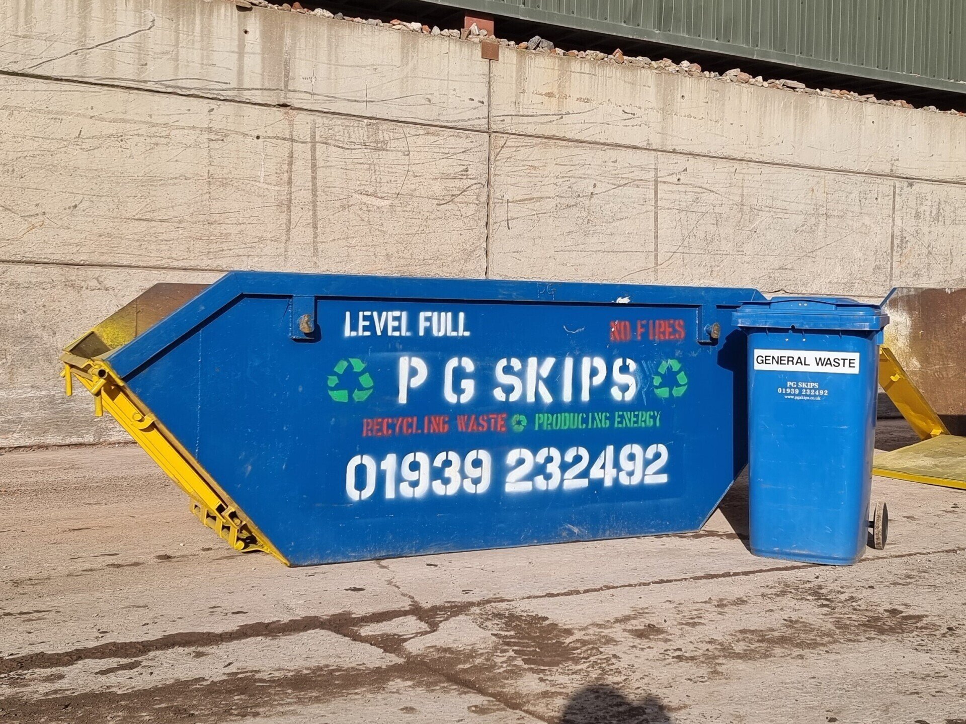 Waste disposal in Shrewsbury, PG Skips Ltd