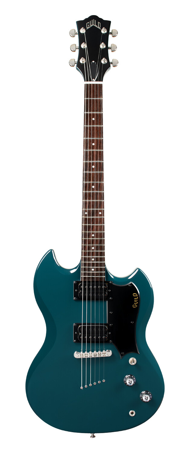 Guild Polara Blue Steel - Solid Body Electric Guitar | CalidoGuitars.com