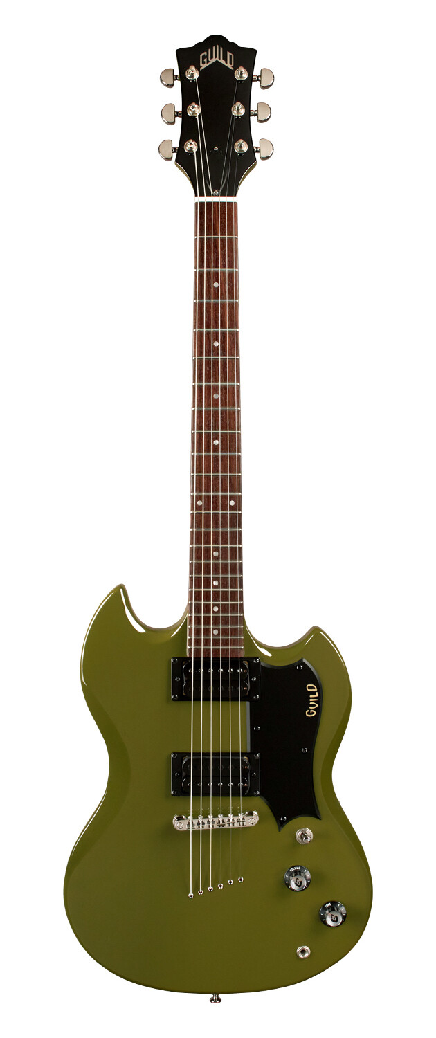 Guild Polara Phantom Green - Solid Body Electric Guitar | CalidoGuitars.com