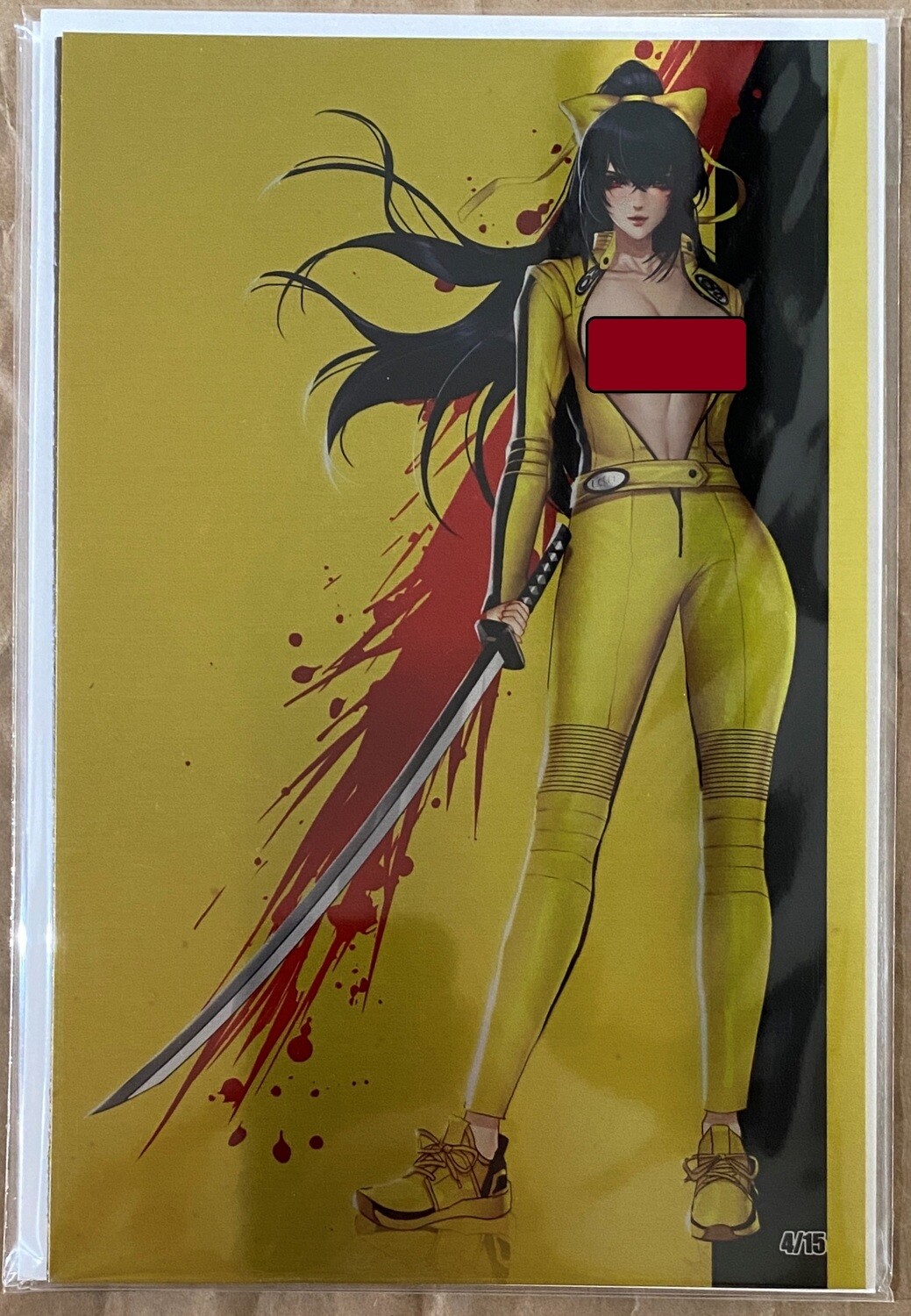 Samurai of Oz #1 - Kill Bill Homage Naughty Virgin Metal