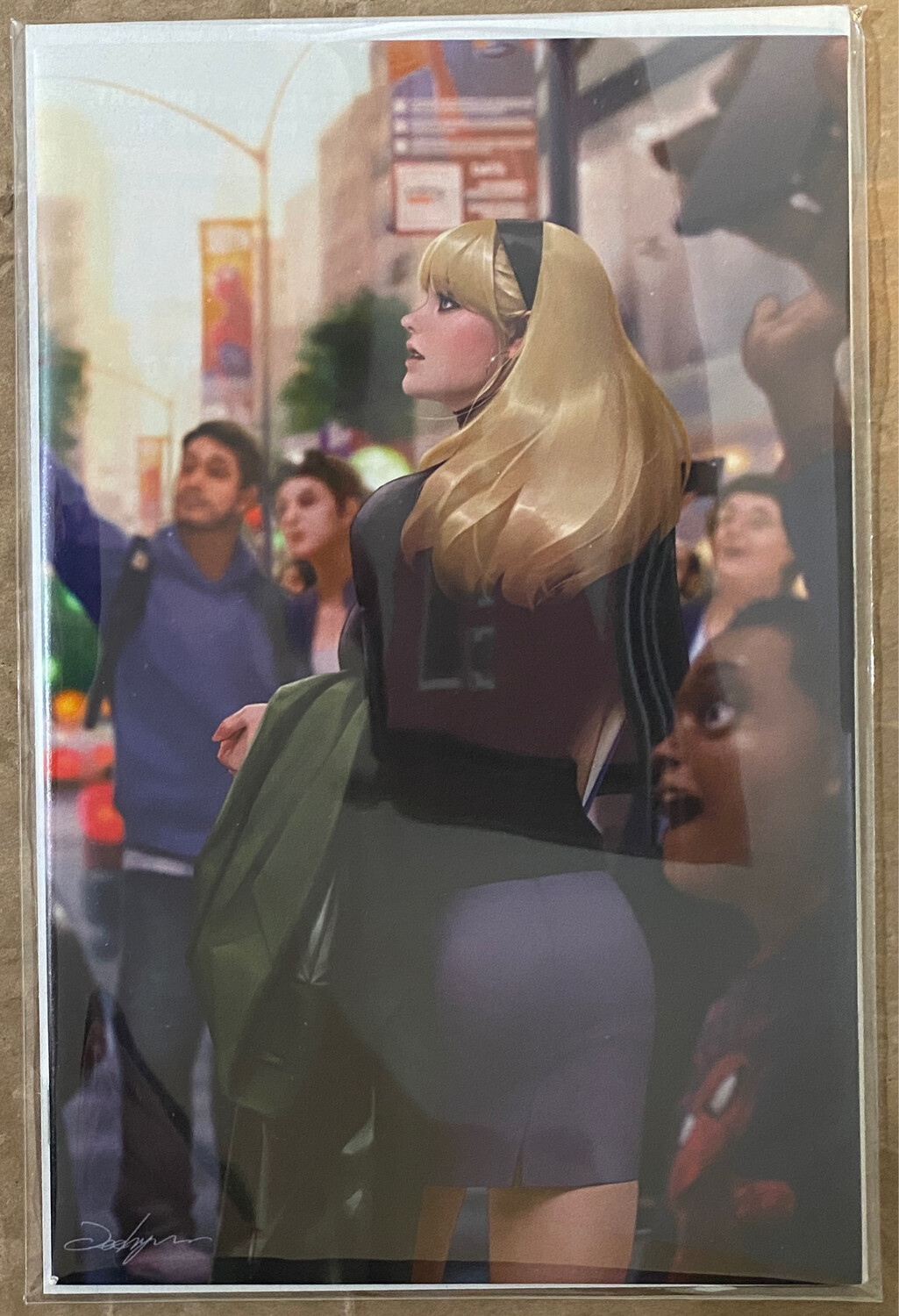 Gwen Stacy 1 Lee Ratio Virgin Exclusive