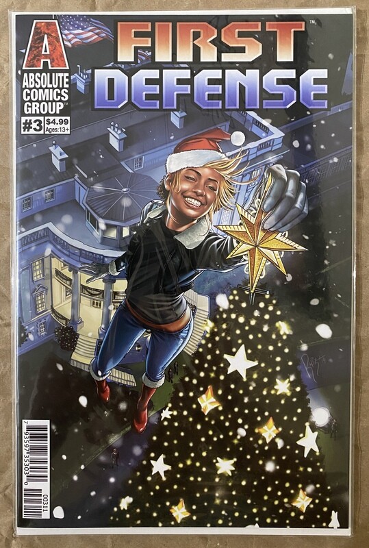 First Defense #3 - Retailer Variant