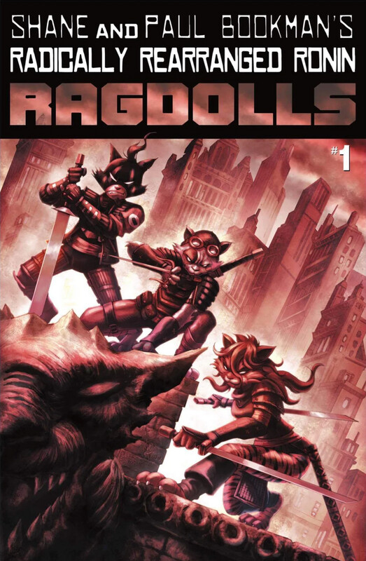 Radically Rearranged Ronin Ragdolls #1 - Alan Quah - TMNT Homage Variant