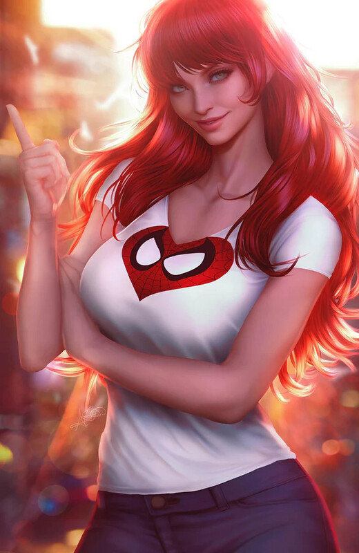 Amazing Spider Man 27 Ariel Diaz Mary Jane Virgin Exclusive Pre Sale
