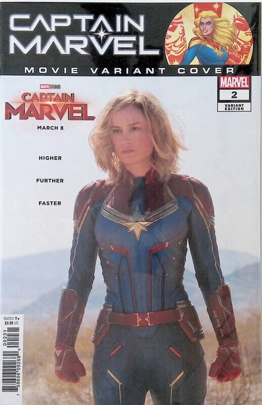 Captain Marvel #2 - Movie Variant Cover