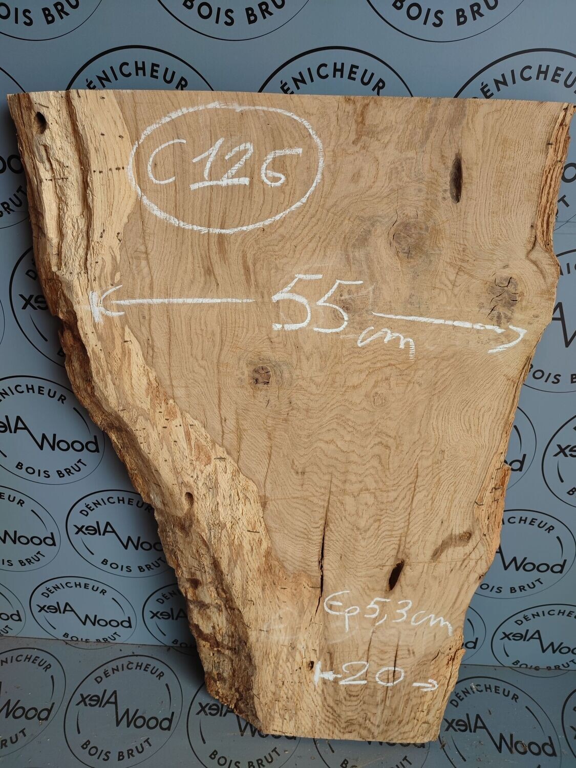 Plateau de chêne français