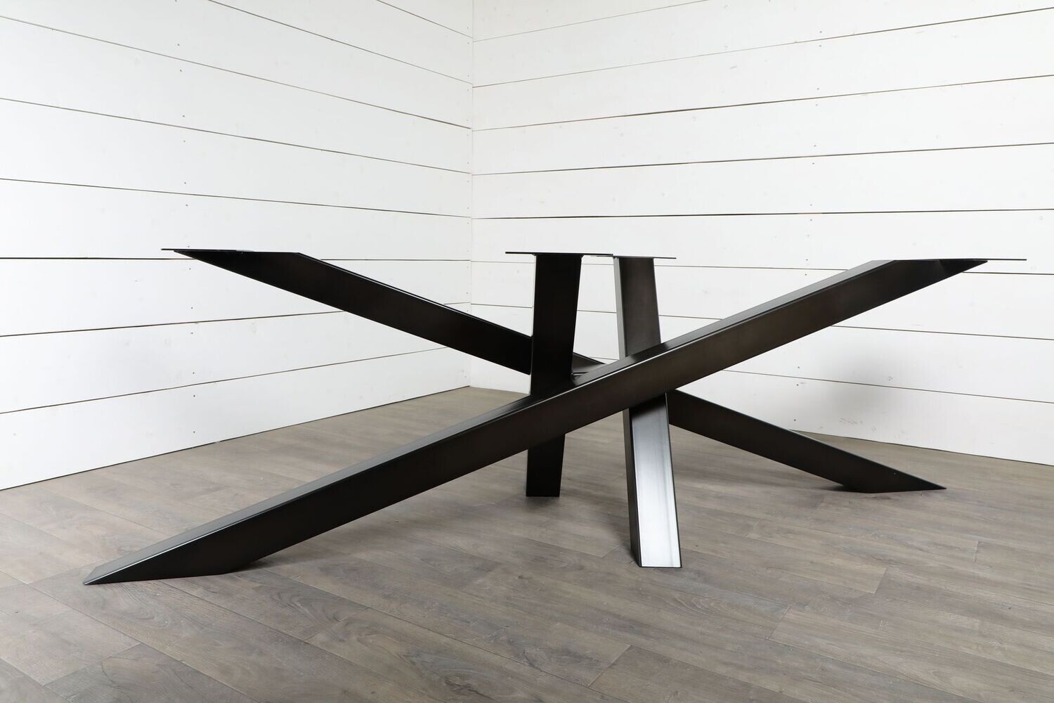 Pied croisé en métal XXL pour table à manger EVISA XXL