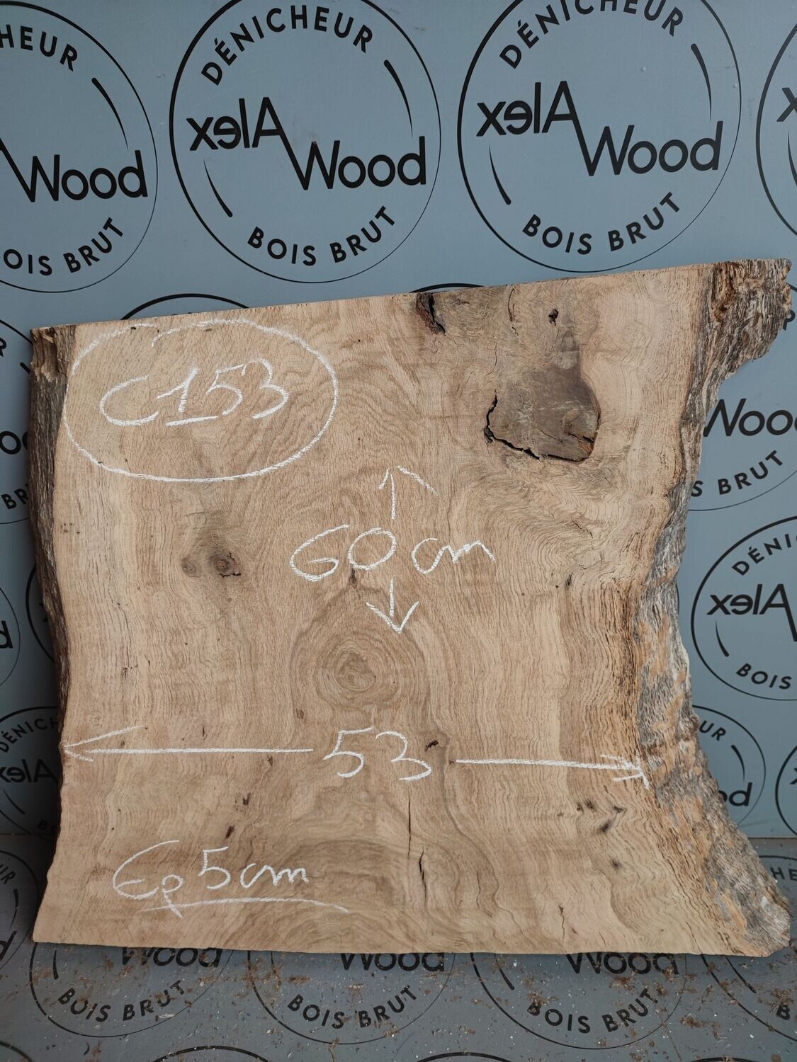 Plateau de chêne français