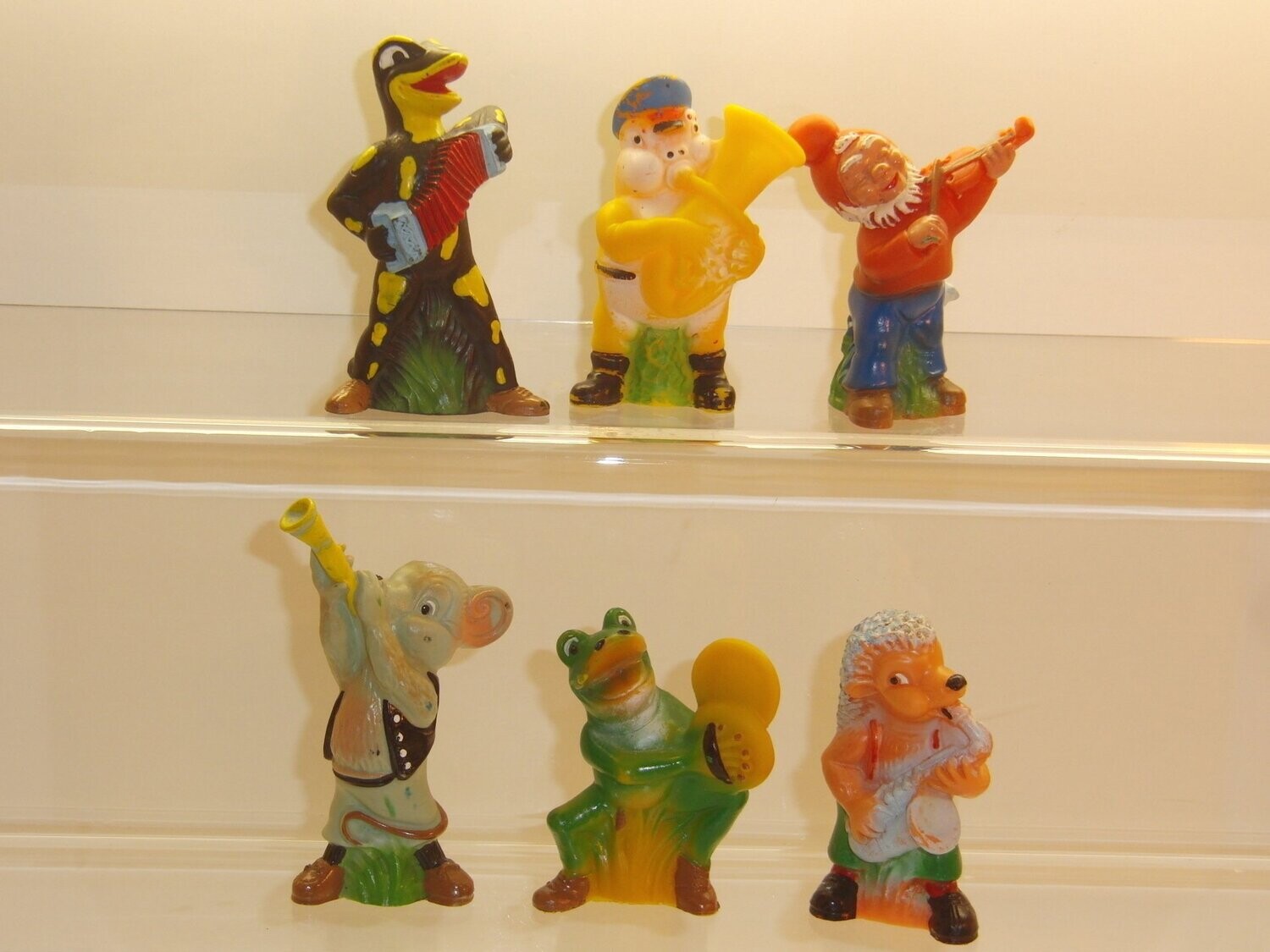 Werbefiguren: Salamander 70er Jahre: Lurchi und seine Freunde: Lurchi ...