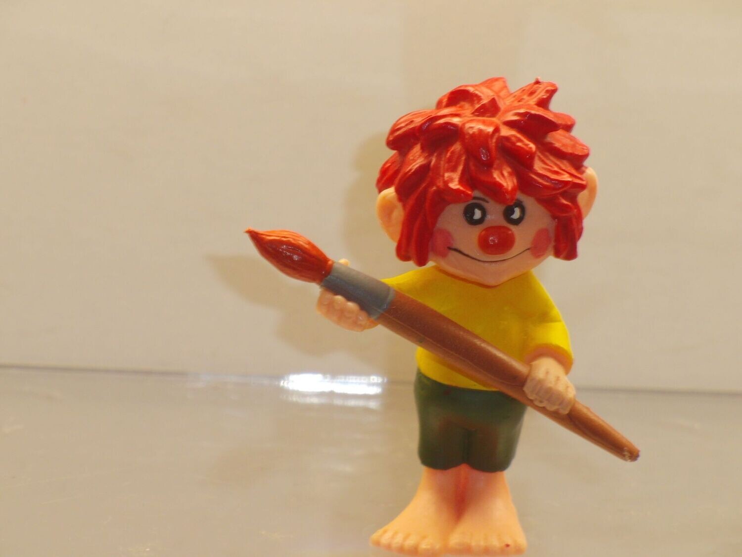 Pumuckl: Heimo 80er Jahre: Pumuckl mit Pinsel