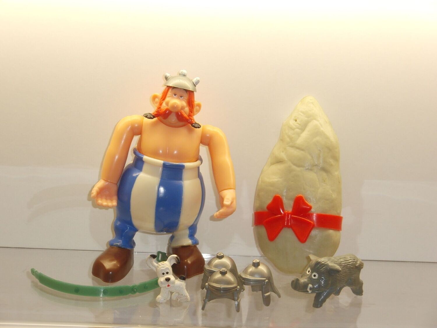 Asterix: Play Asterix/Toy Cloud 80er Jahre: Obelix komplett dunkelblau