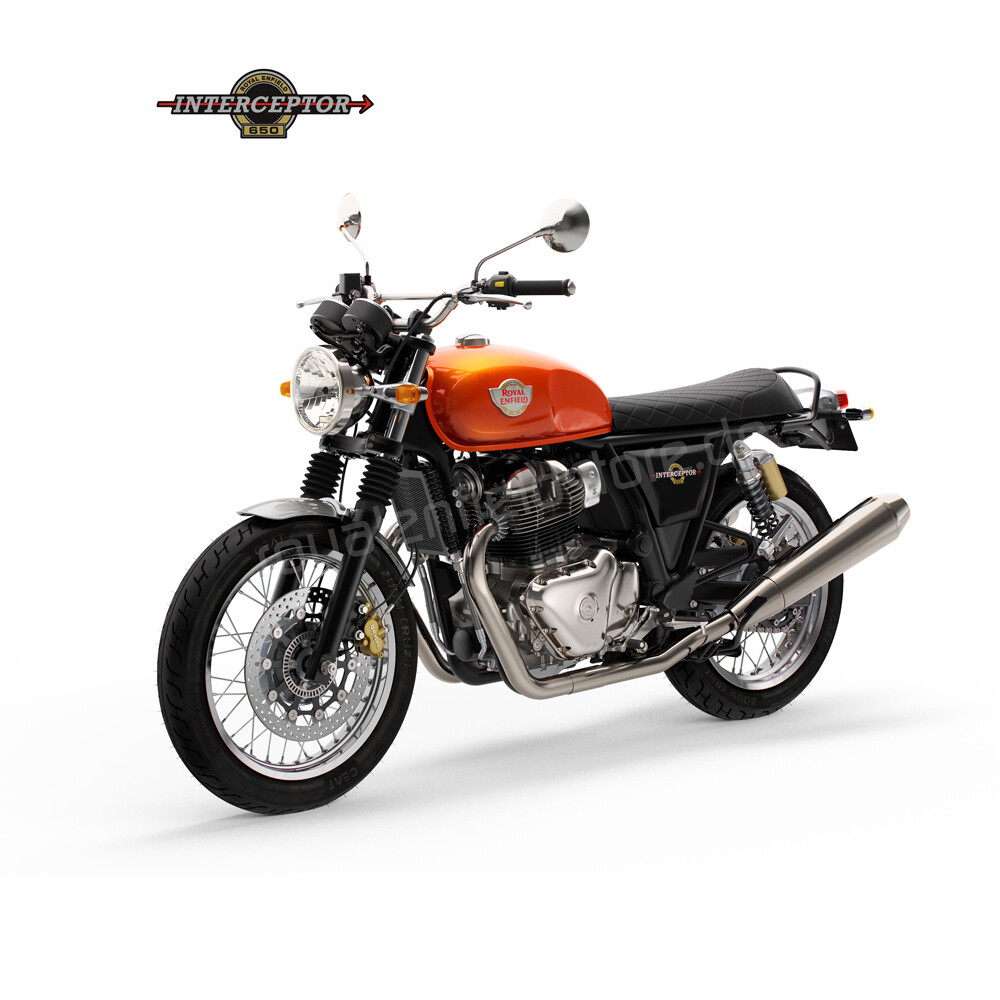 Interceptor 650 | Orange Crush | Fahrwerk Frankfurt