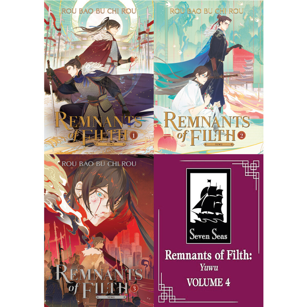 Libros Oficiales Remnants of Filth | Yuwu Vol 1 - Vol 2 - Vol 3 - Vol 4