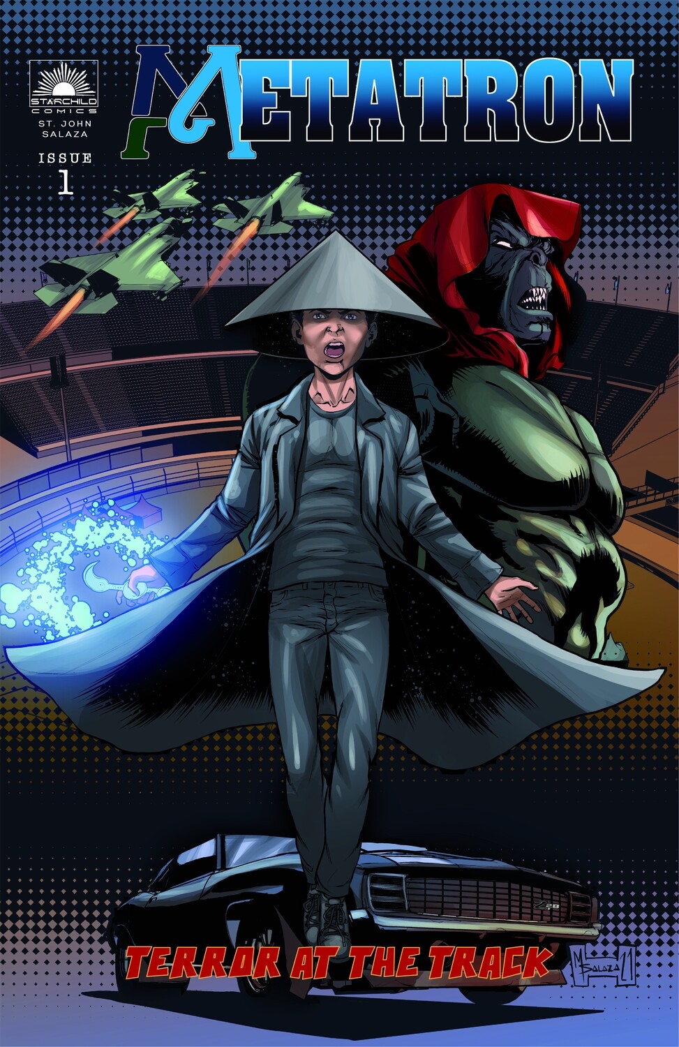 COMIC BOOK - METATRON: TERROR AT THE TRACK - Buy Comic & Superhero ...