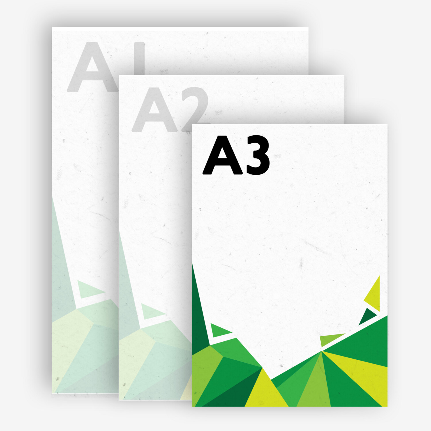 100% RECYCLED • POSTERS • Eco Printing & Printers, Green ...