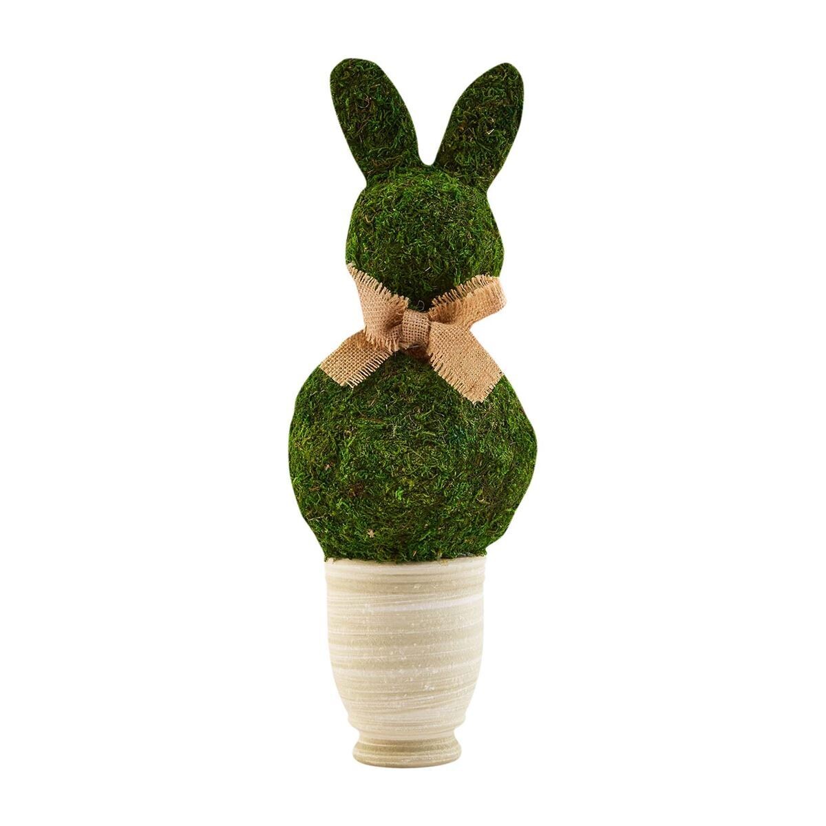 Preserved Moss Bunny Pot - Large