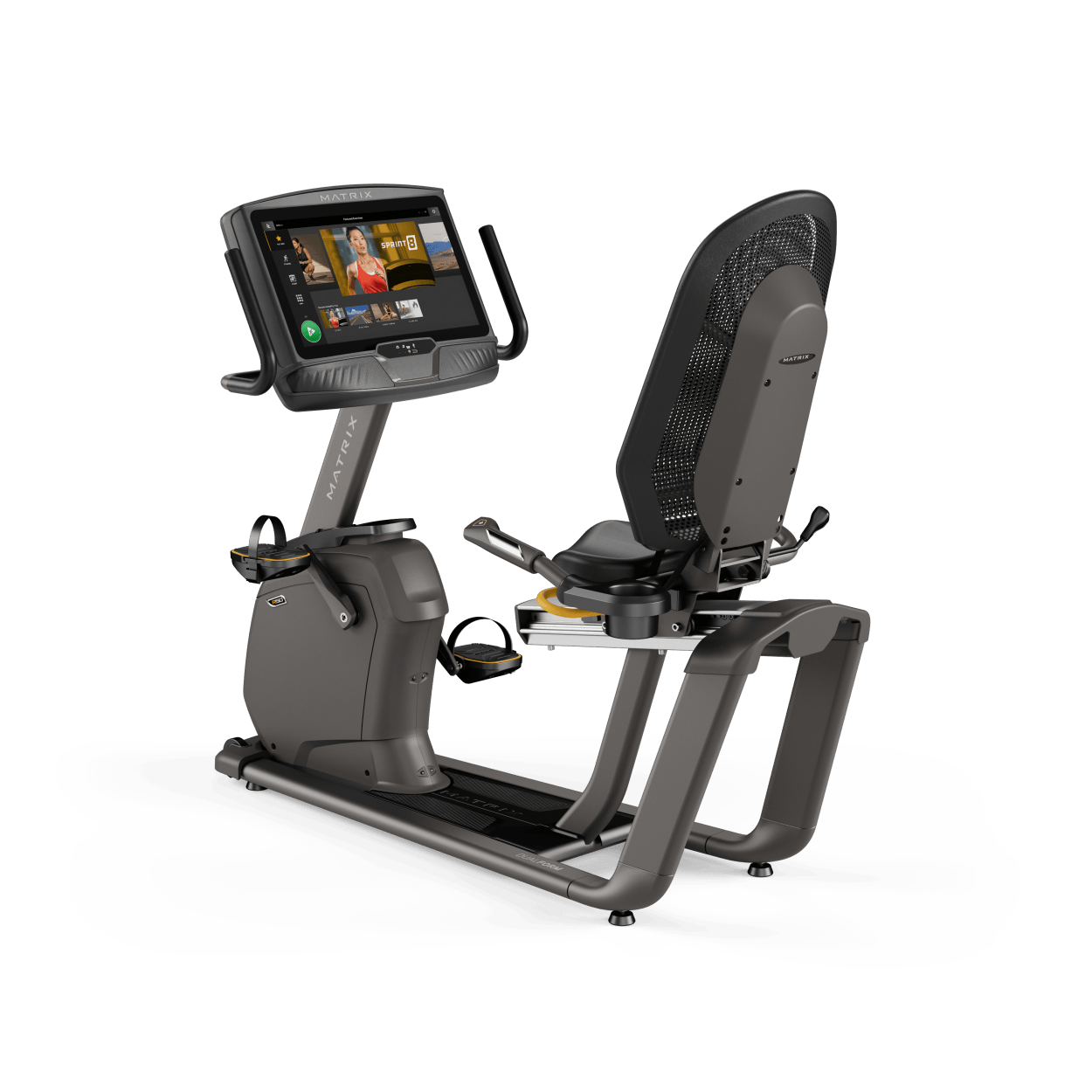 Matrix R50 Recumbent Exercise Bike w/XIR Console - Extensive Variety ...