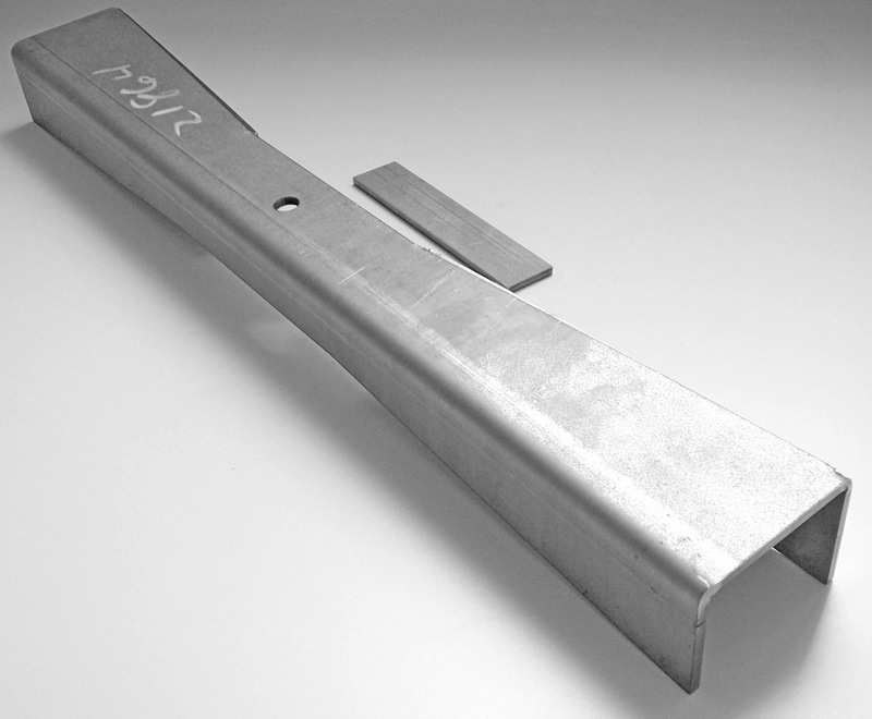 Flat front crossmember kit