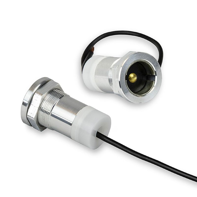 Billet Socket – Single Filament, Straight Pins, ¾″ Mounting Hole