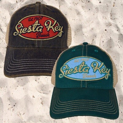 Siesta Key Beach Est. 1907 Trucker Cap | Hats