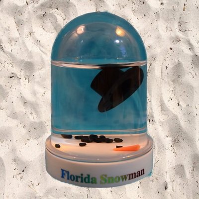 Florida Snowman Snow Globe | Shop