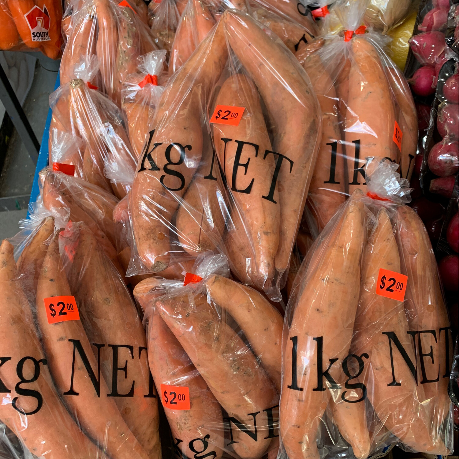 QLD Gold Sweet Potatoes, 800 grams bag **Special