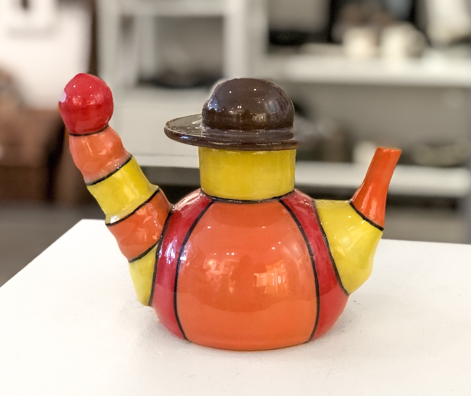 Funky Clay Teapots