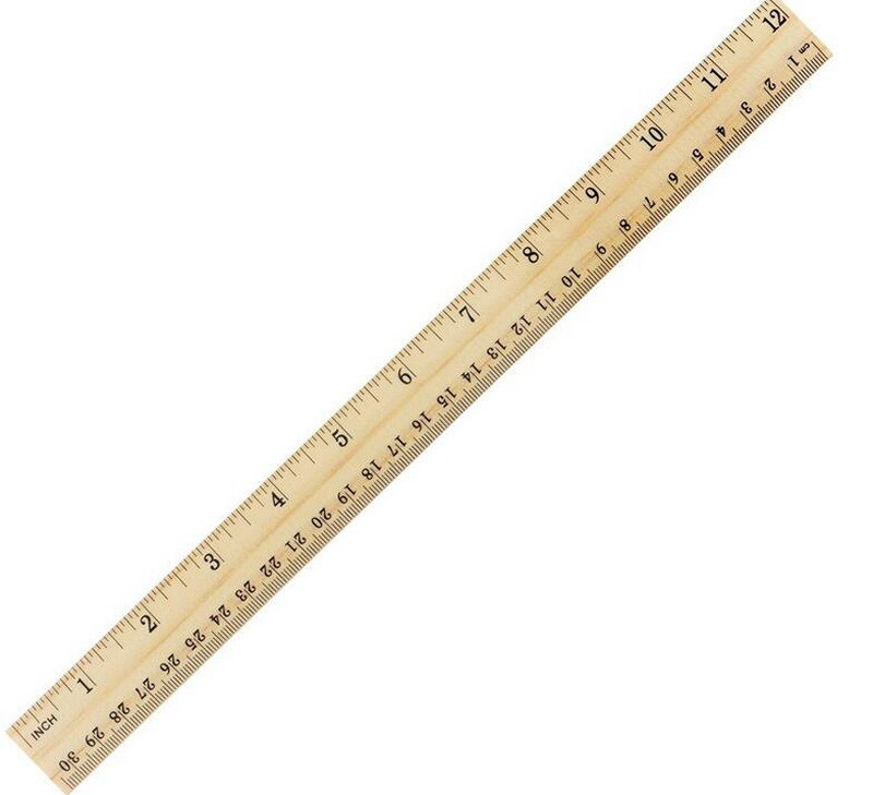 Generic Brand Wooden ruler 30, 100 cm