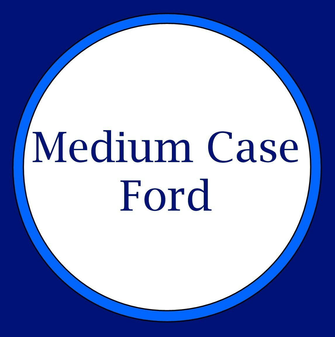 Medium Case Cast Iron