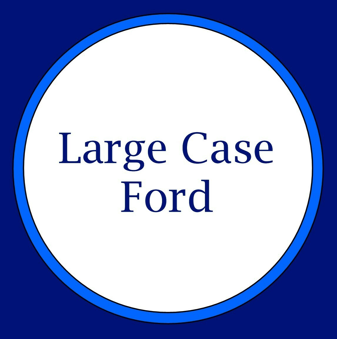 Large Case Cast Iron