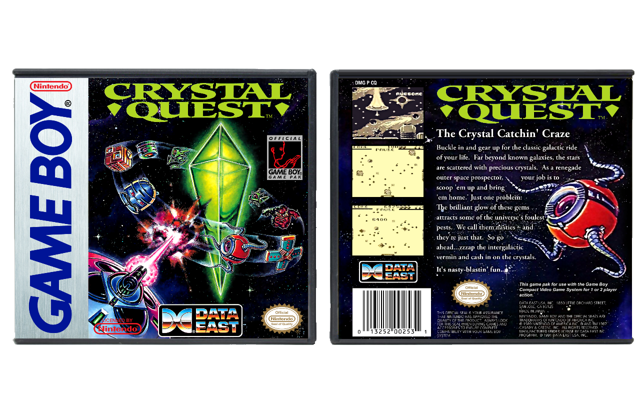 Storage Game Case | Crystal Quest - GB Gameboy