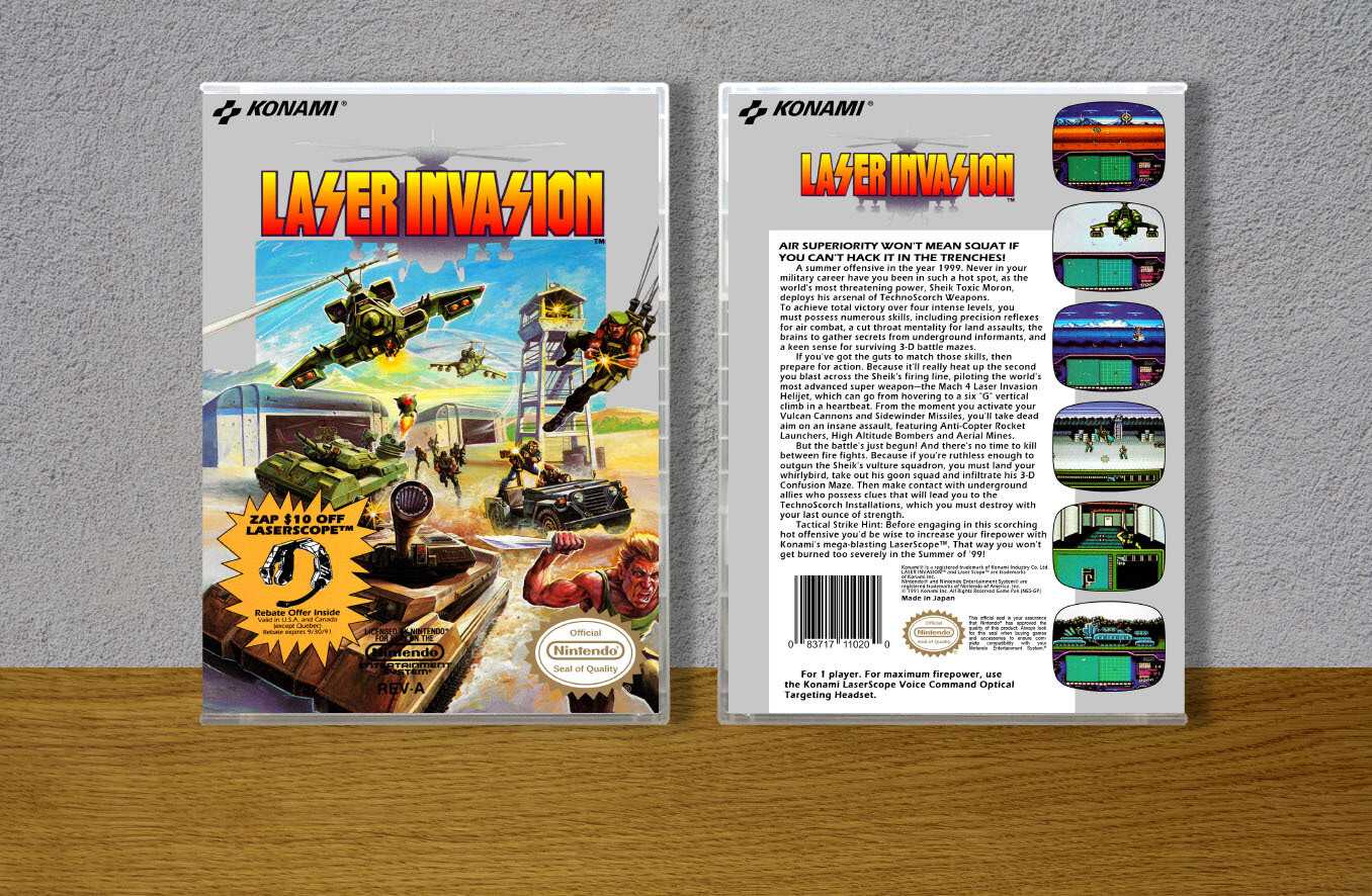 Laser Invasion