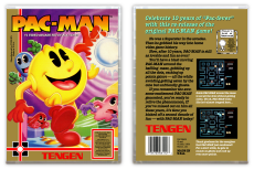 Pac-Man (Unlicensed Tengen Re-release)