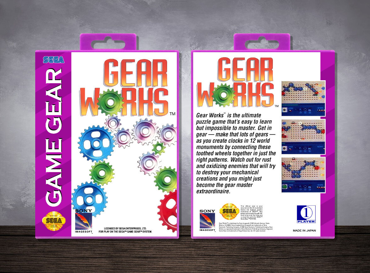 SEGA Game Gear Game Case - Gear Works