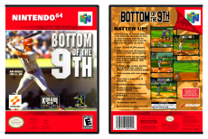 Bottom of the 9th - N64 Video Game Case
