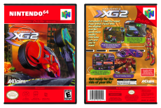 Extreme-G XG2 - N64 Video Game Case